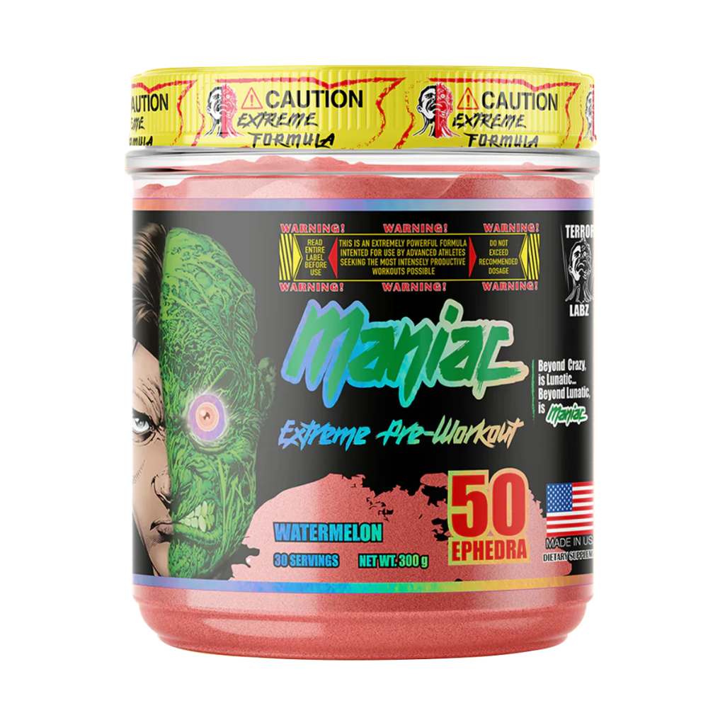Maniac Pre Workout 30 Servicios 300 grs TERROR LABZ – Gosport